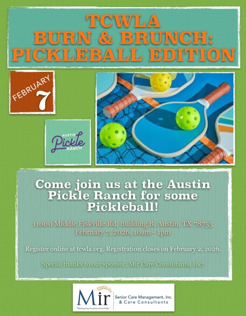 Burn & Brunch: Pickleball Edition – Travis County Women Lawyers ...